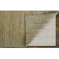 Feizy Taunton Transitional Abstract, Gold/Gray, 2' x 3' Accent Rug ...