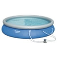 Bestway Fast Set Swimming Pool Set with 530 GPH Filter Pump, 15' x 33 ...