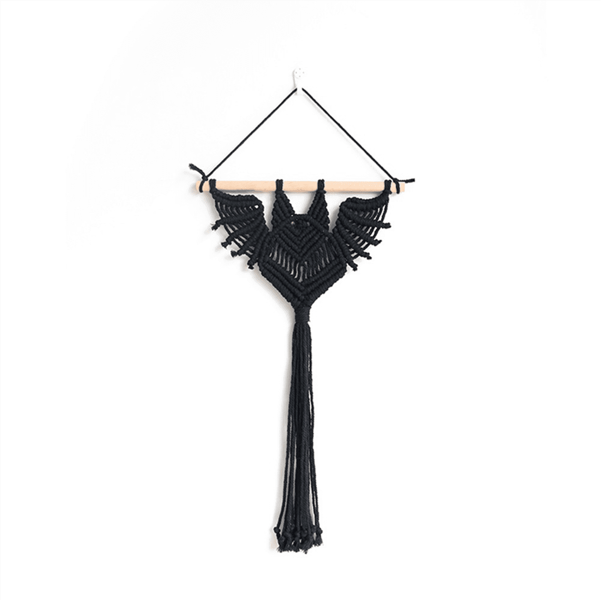 Click here for Unbranded Halloween Bat Macrame Wall Hanging Geome... prices