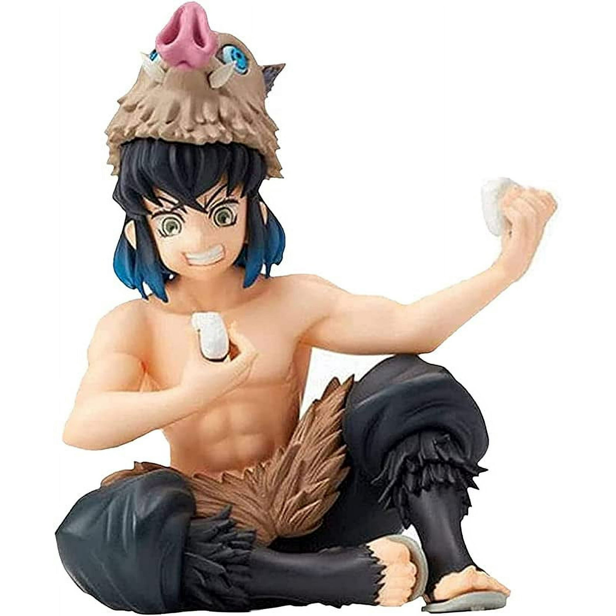 Click here for Generic Inosuke Hashibira Ghost Slayer Figure Eat... prices