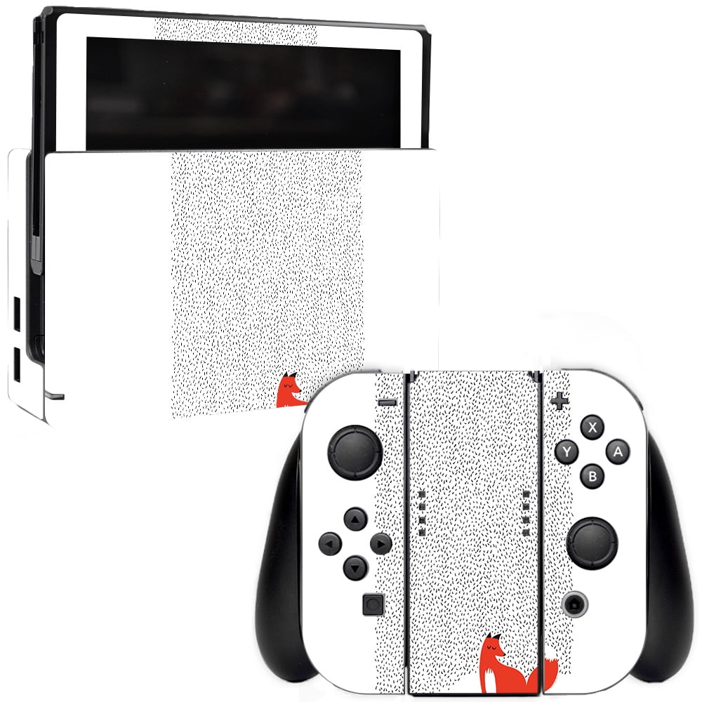 Skin Decal Wrap Compatible With Nintendo Switch Black Grass - Walmart.com