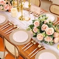 100 Pack Round Placemats 280gsm Denser Weave, Double‑Layered, Rustic ...