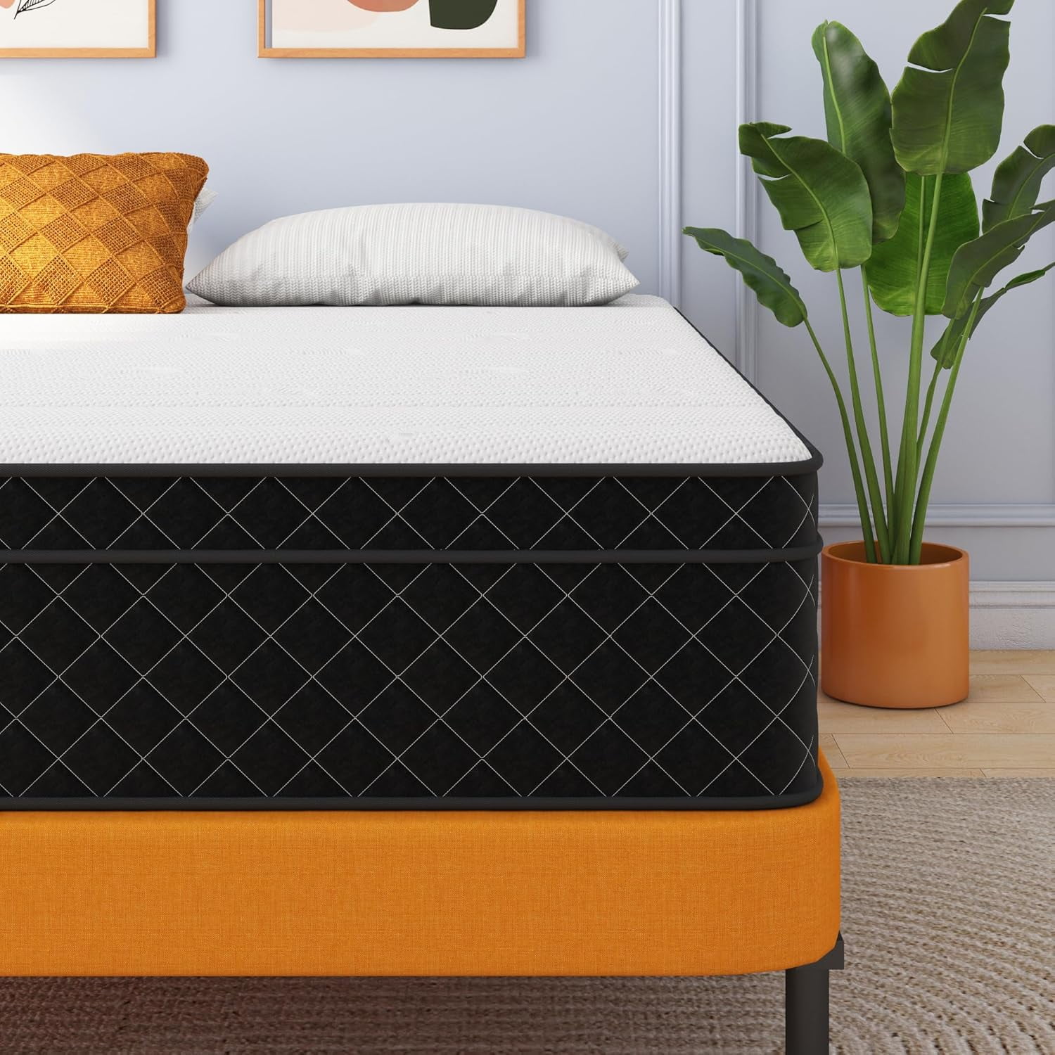 Click here for Unbranded Swbvs Mattress Double Size 10 Inch Hybri... prices