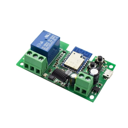 Tuya Wifi Switch One Way Module 10A Rele Relay Controller DC/AC 7-32V ...