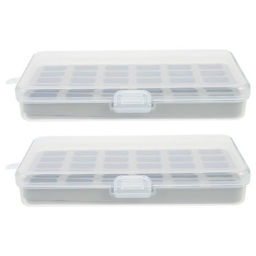 63 Slot Bobbins Organizer Case, Sewing Thread Spools Organizer for ...