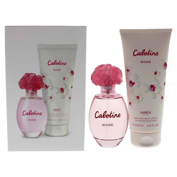 Cabotine Rose by Parfums Gres for Women - 2 Pc Gift Set 3.4oz EDT Spray ...
