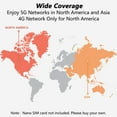 Karbor 5G Mobile Hotspot, Portable WiFi Hotspot for Travel in 80 ...