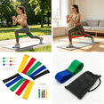 BESTSKY 2026 New 5Pcs Resistance Loops Pocket-Sized Fitness Companion ...
