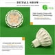 BAOMING MR16 LED Bulb 5W Warm White GU5.3,Non-Dimming 12V Spotlight ...
