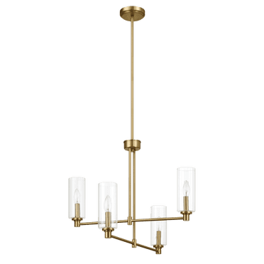 The Lighting Store Casandra Modern 5-light Ceiling Fixture, Brushed ...