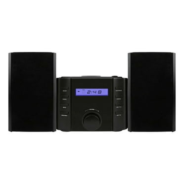 Onn Mini CD Stereo System with Bluetooth, FM Radio and Remote Control ...