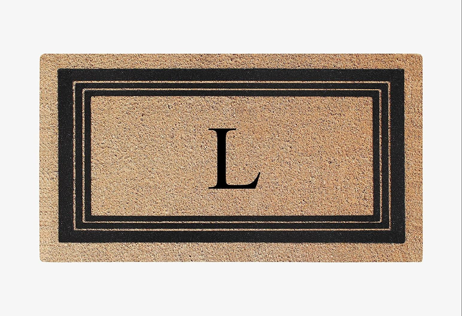 Natural Rubber, Ideal for Any Outside entryway, Scrapes Shoes Clean of ...