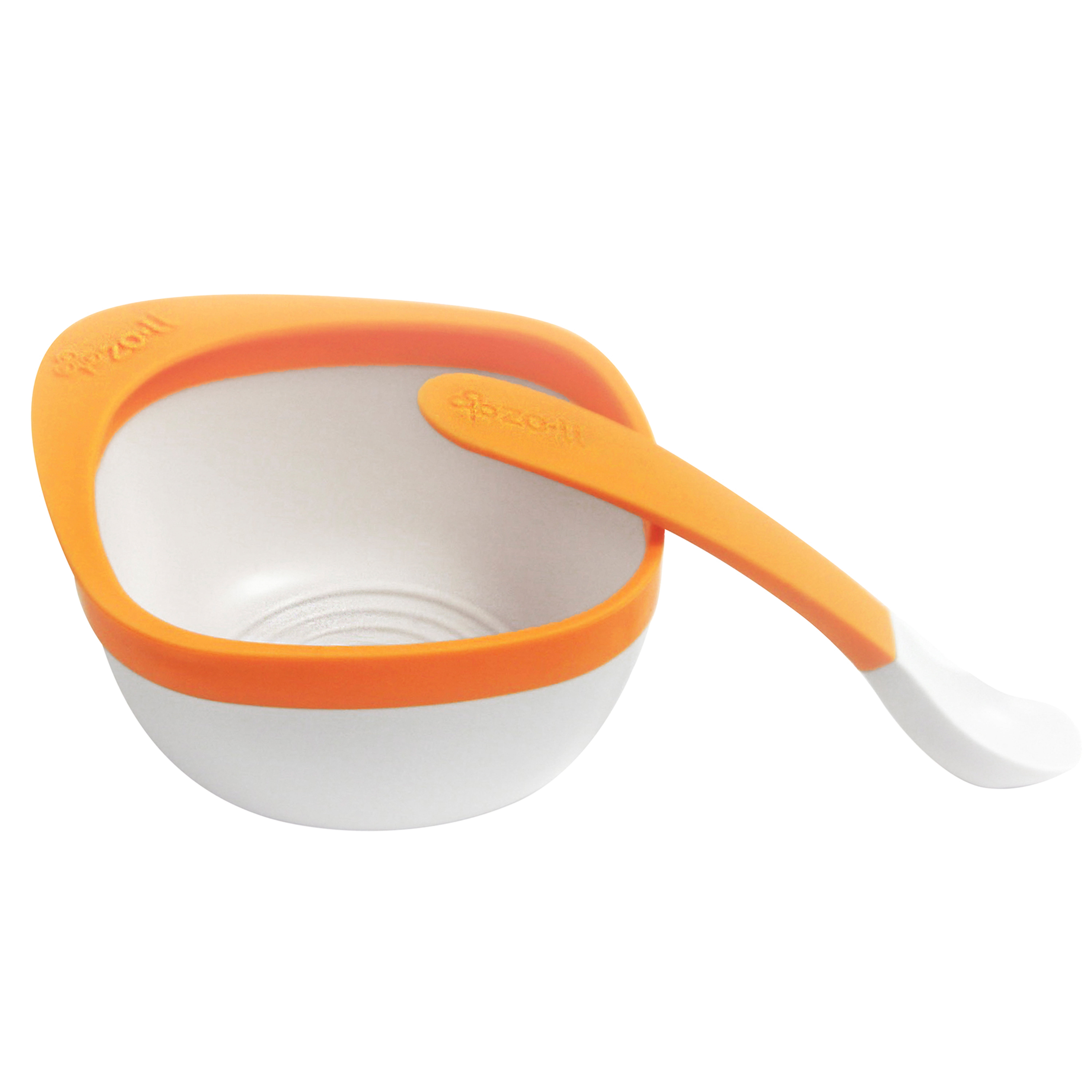 ZoLi MASH Bowl & Spoon Feeding Kit, Orange - Walmart.com