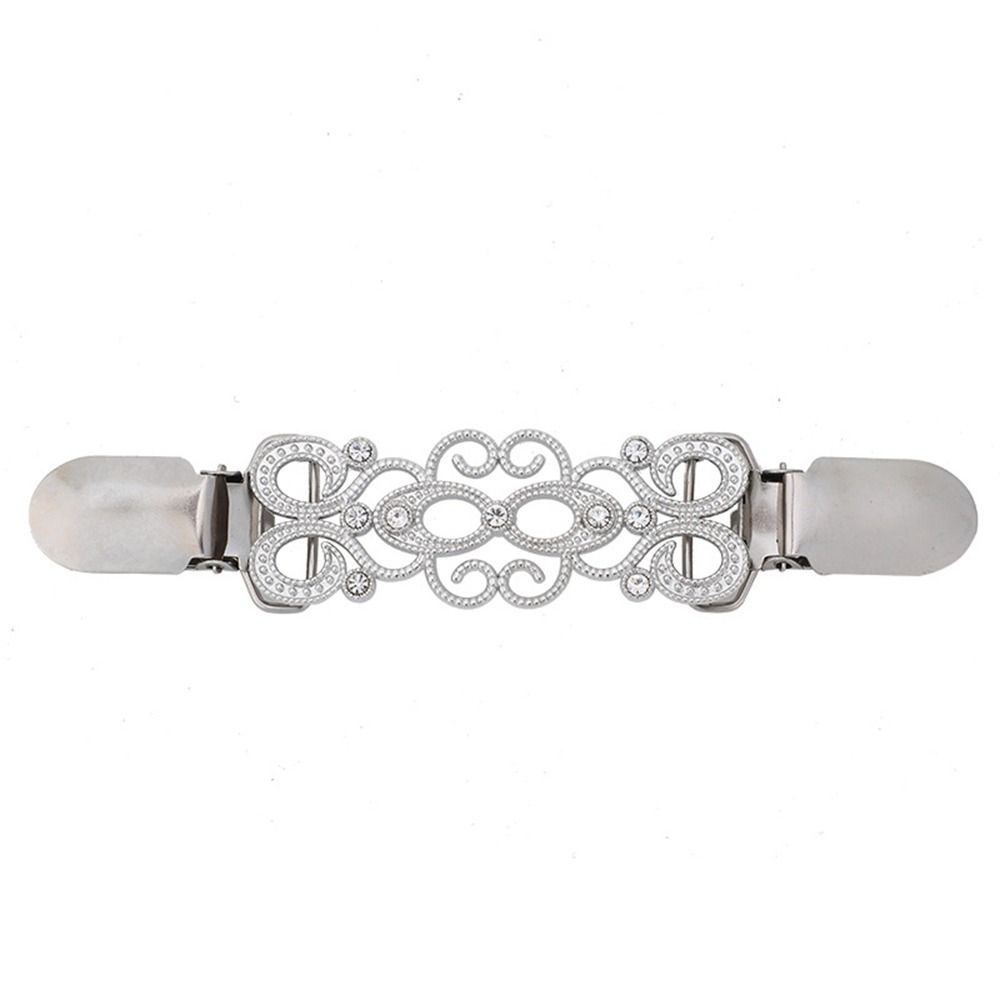 Sweet Vintage Metal Collar Jewelry Korean Pin Shawl Buckles Diamond ...