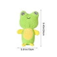 Durable Plush Dog Chew Toy with Squeaker – Dental Care Teething Toy ...