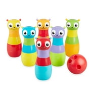 Melissa & Doug Fuzzy Monster Bowling Pins & Ball With Mesh Storage Bag ...