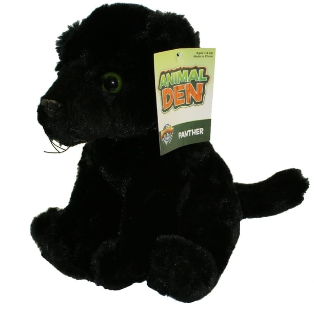 Adventure Planet Plush Animal Den - PANTHER (8 inch) - Walmart.com