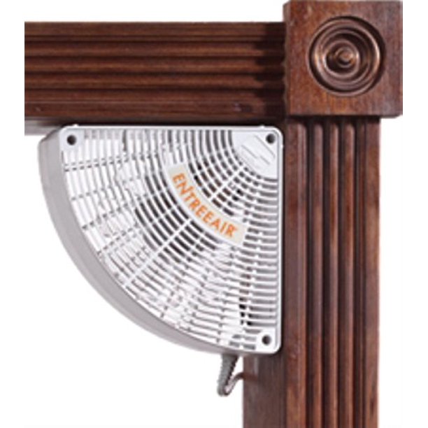 Suncourt Door Frame Fan for Maximizing Indoor Air Circulation - White ...