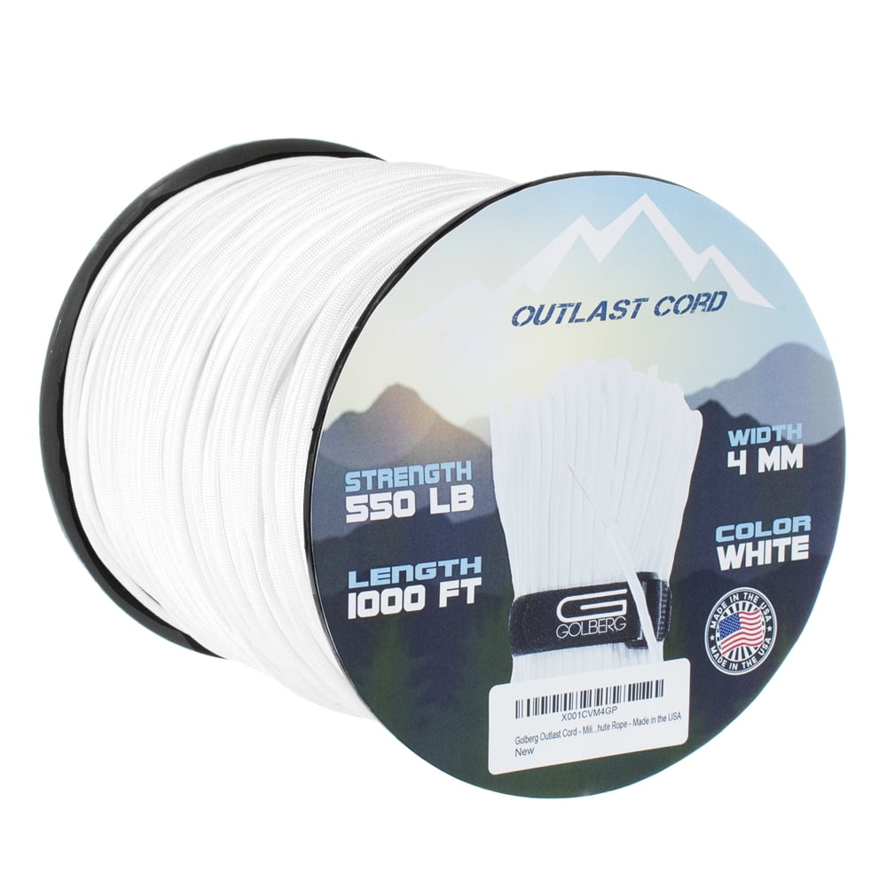 Military 550 Paracord Integrated Fish and Fire Survival rope Golberg ...