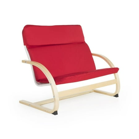 Guidecraft Kiddie Rocker Couch in Red | Walmart Canada