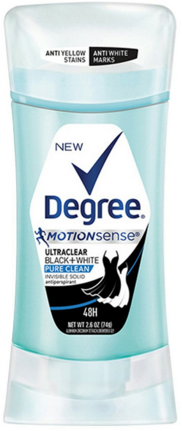 Degree Women Ultra Clear Anti-Perspirant & Deodorant, Pure Clean 2.6 oz ...