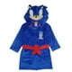 Sonic The Hedgehog Boys Blue Costume Plush Robe - Walmart.com