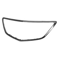 New Aftermarket Premium Fit Chrome / Black Front Grille 53100AC060 fits ...