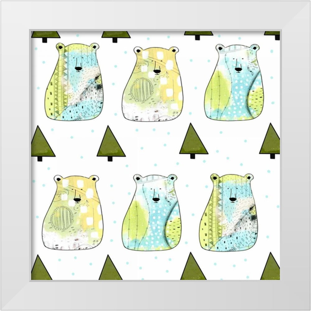 Ogren, Sarah 20x20 White Modern Wood Framed Museum Art Print Titled ...