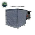 OVS HD Nomadic 2.0 Awning Room Enclosure Grey Body Green Trim 4 Walls ...