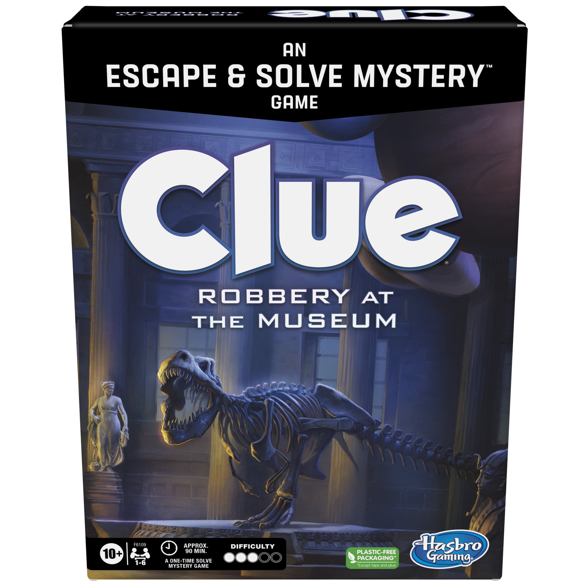 Clue Board Game Robbery at the Museum, Clue Escape Room Game ...