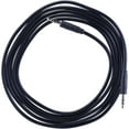 Onn Straight Aux Cable, 6 Feet, Black - Walmart.com