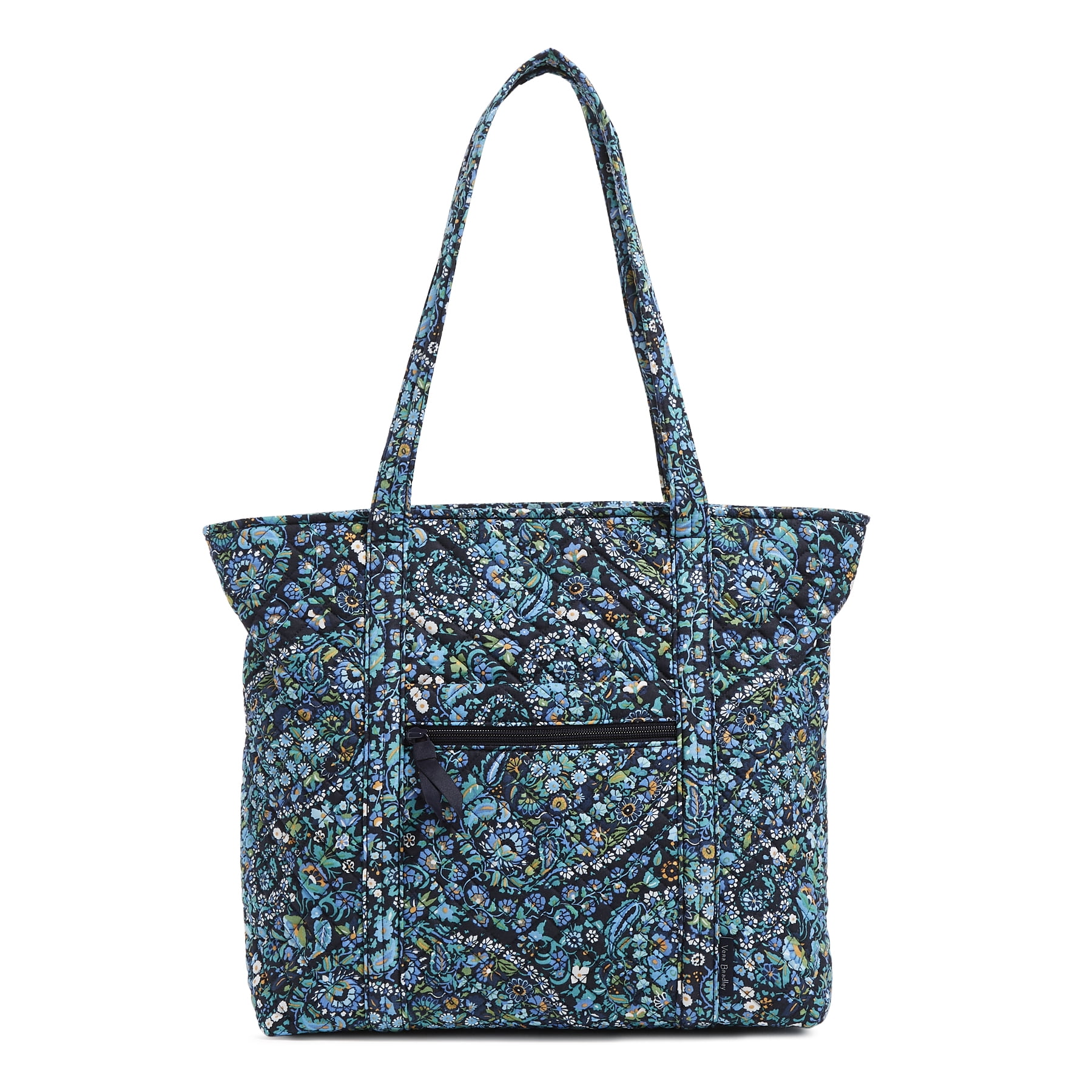 Vera Bradley Women's Cotton Vera Tote Bag Dreamer Paisley - Walmart.com