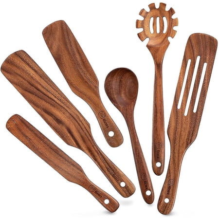 Kitchen Tool -wooden Kitchen Utensils - Teak Wood As Seen On Tv Cooking ...