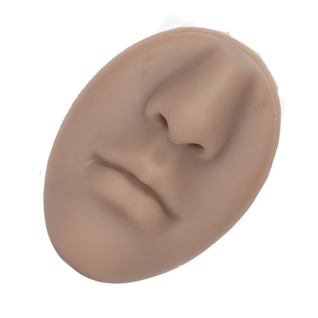 Reusable Silicone Nose Model With Mouth For Practice, Jewelry Display ...