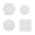VerPetridure DIY Silicone Mold For Eco-Friendly Sturdy Hexagon Square ...