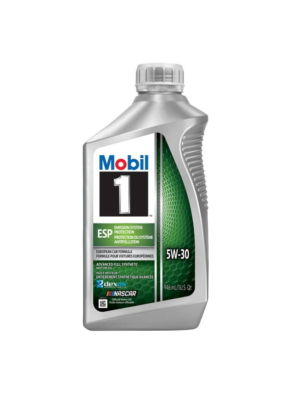 Mobil 1 5W-30 Synthetic Oil in Mobil 1 Oil - Walmart.com
