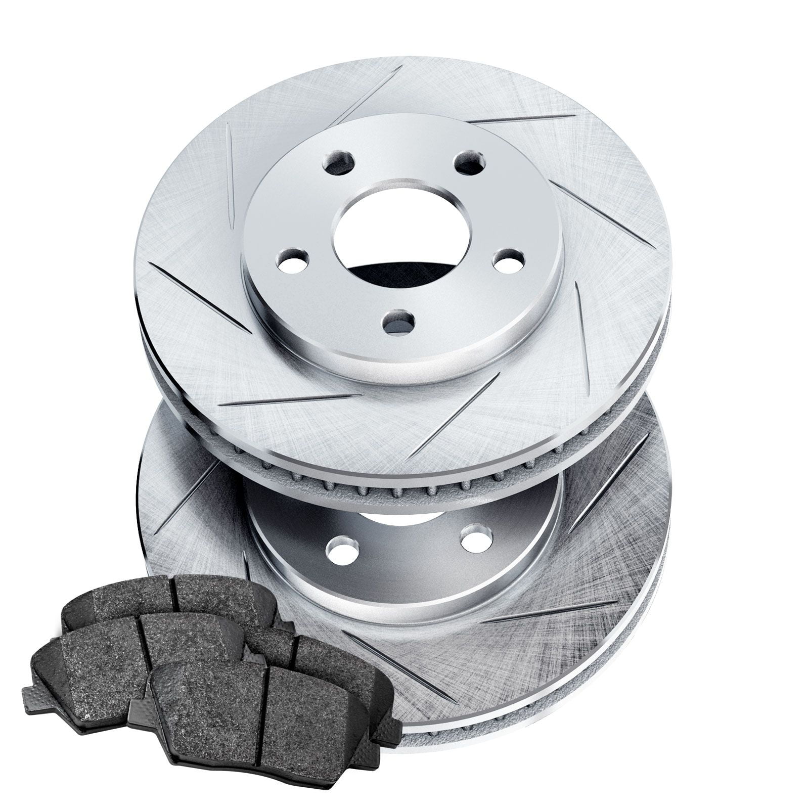 PowerSport Front Brakes and Rotors Kit |Front Brake Pads| Brake Rotors ...