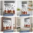 Bathroom Shower Curtain Fall Thanksgiving Pumpkin Leaves Waterproof ...
