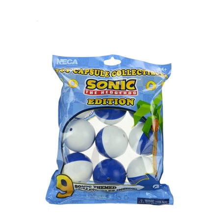 Sonic the Hedgehog – 2” Toy Capsules – Foil Bag of 9 Capsules – Walmart ...
