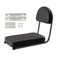 ebike Bicycle Rear Saddle BicycleSeat With Back Rest Pad Extended ...