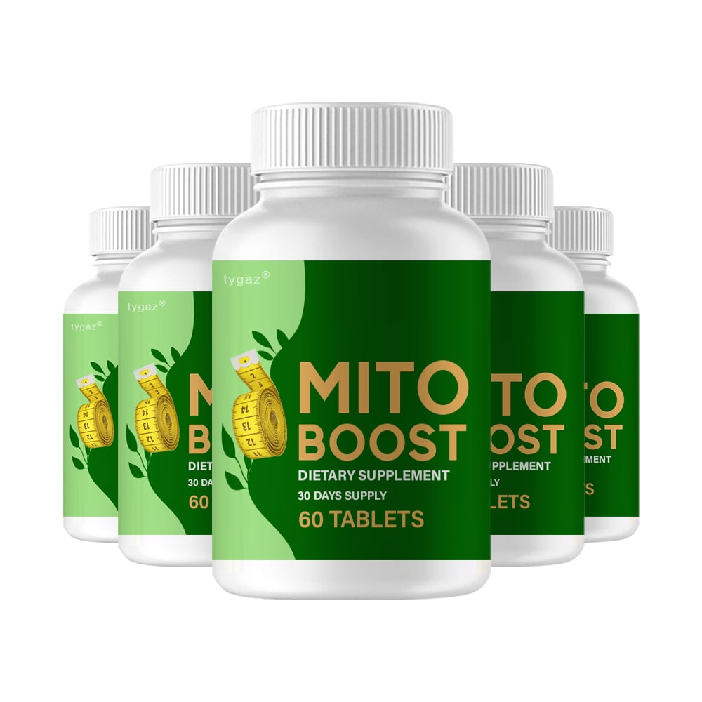 (5 Pack) MitoBoost - Mito Boost Support Supplement - Walmart.com