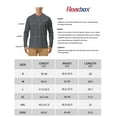 Roadbox UPF 50+ Men's Long Sleeve Outdoor Clothing: UV Sun Protection, Lightweight, Breathable ...