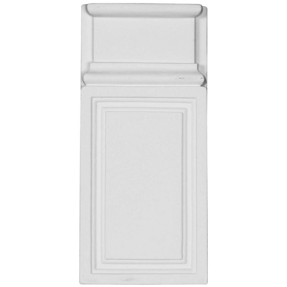 4 3/8"W x 9 5/8"H x 1 1/4"P Classic Plinth Block - Walmart.com ...