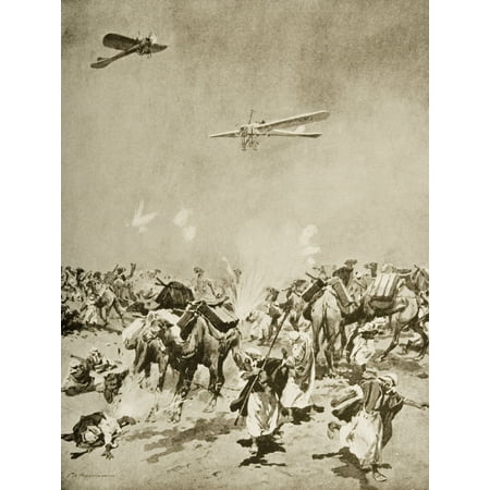 Ships Of The Air Versus Ships Of The Desert: British Aeroplanes Bombing ...