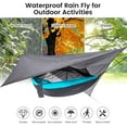 "Rirool Portable Double Hammock, Lightweight Nylon Camping Tent, 6.56ft ...