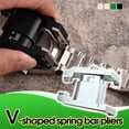 Agiufgs Watch Repair Tool Set Carbon Steel Band, V-Shaped Spring Bar ...
