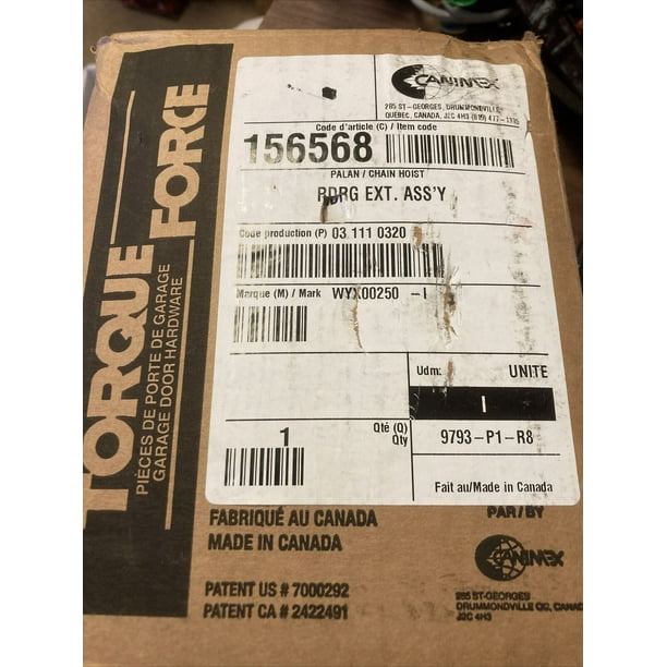 NEW CANIMEX Torque Force Chain Hoist 156568 RDRG EXT. ASS'Y - Walmart.com