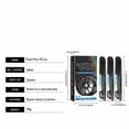 QuanTara Car Wheel Scratch Repair Pen, 3-Pack Black Touch-Up Paint Set ...