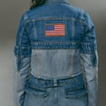 American Flag Patch - Officially Licensed, Embroidered Iron-on/Sew-on ...