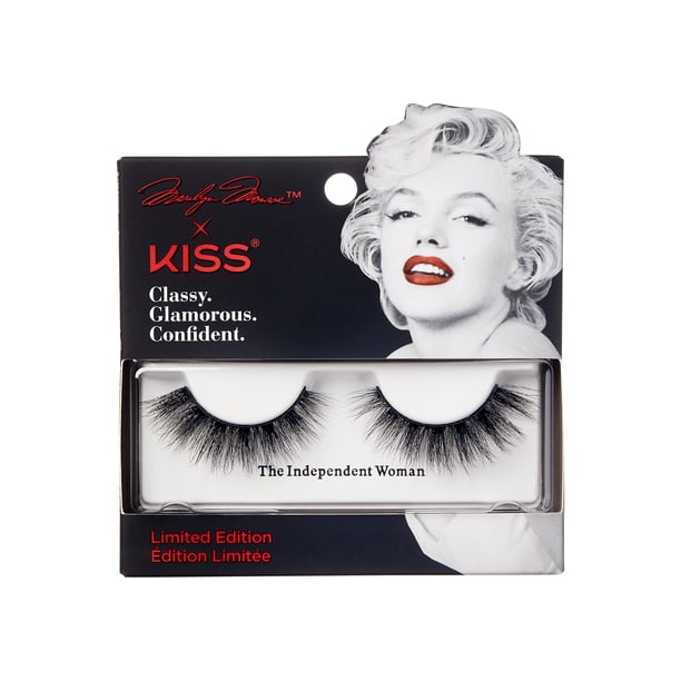 Marilyn Monroe x KISS Limited Edition False Eyelashes, ‘The Independent Woman’, 1 Pair - Walmart.com
